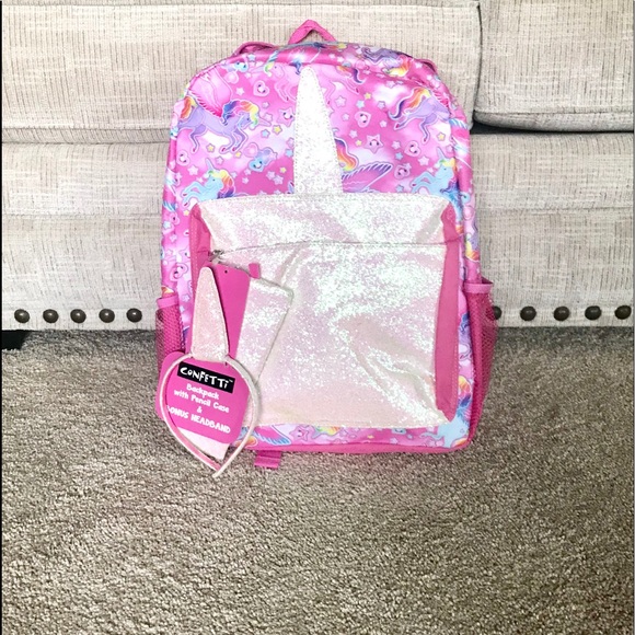confetti | Other | New Adorable Confetti Unicorn Backpack | Poshmark